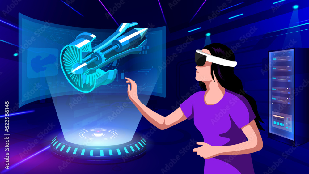 Visualizing and Experiencing 3D model of a Jet Engine in Mixed Reality ...