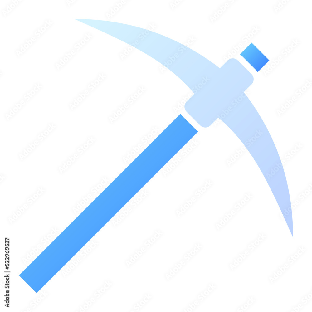 Pickaxe Icon Stock Vector | Adobe Stock