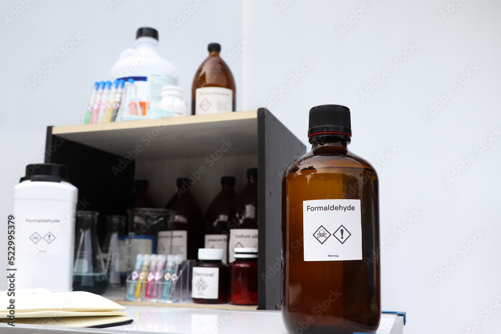 Formaldehyde Bottle