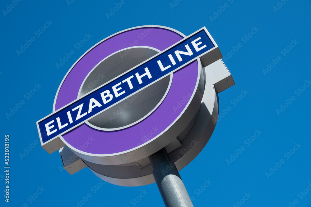 London, UK. 11th August 2022. The iconic London Underground tube ...