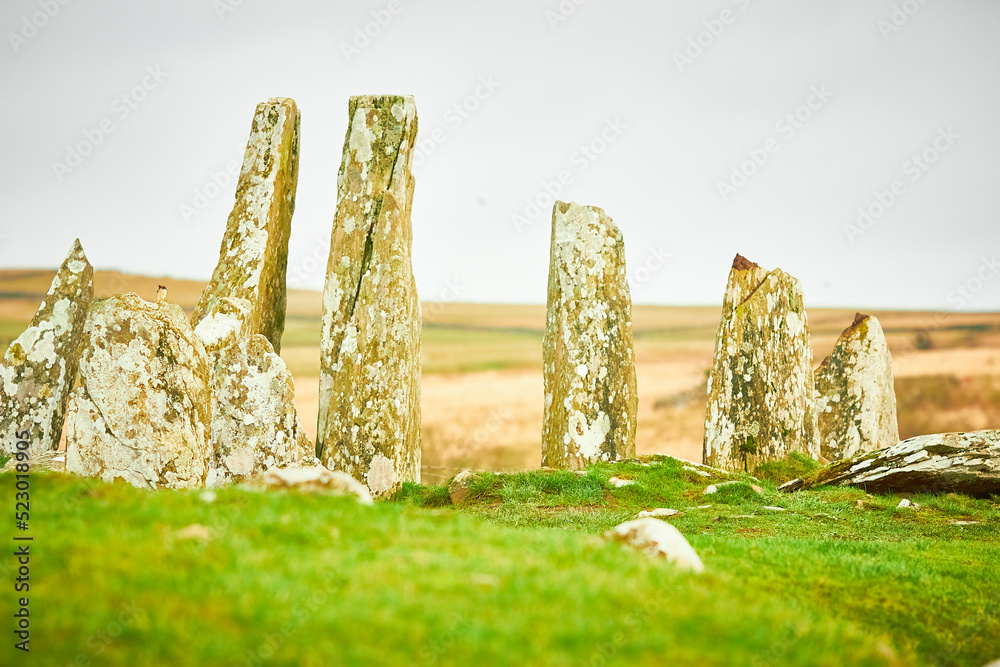 Cairn Holy Standing Stones Newton Stewart. Clyde Cairns resting place ...