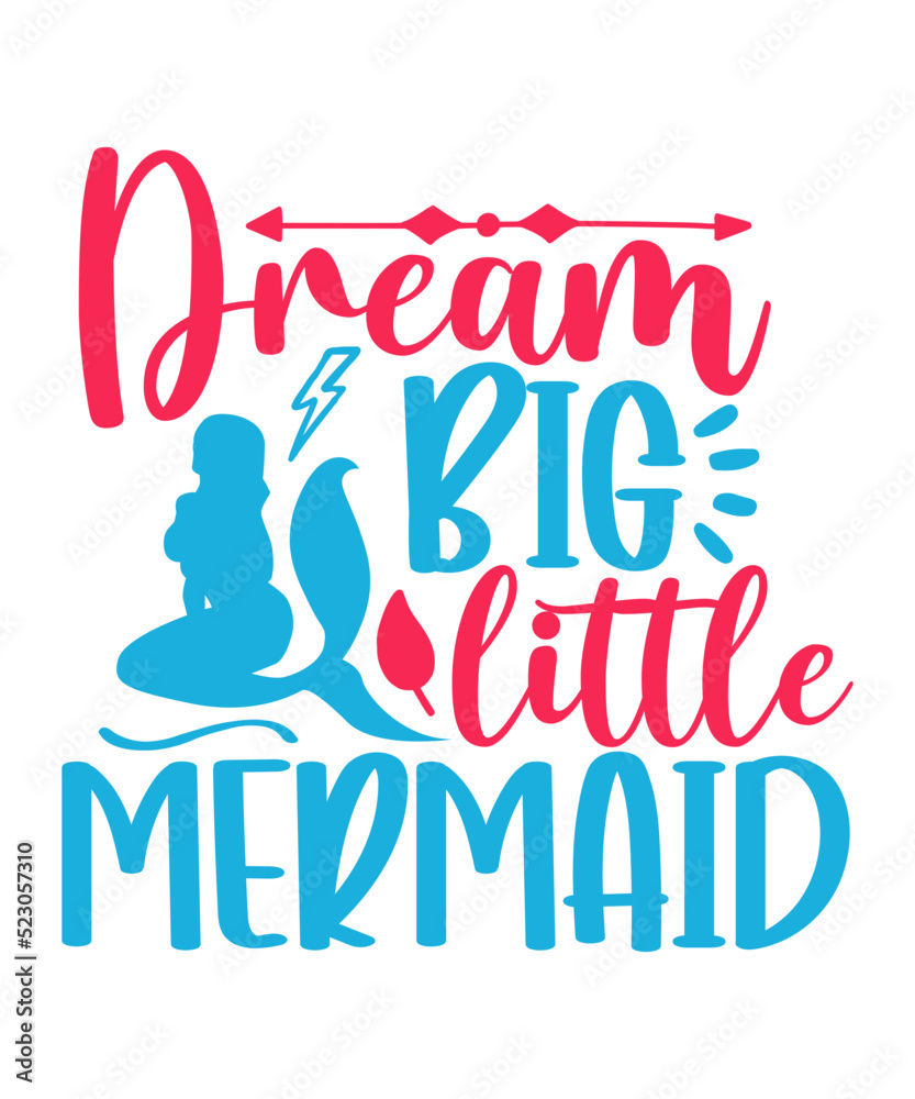 Mermaid SVG Bundle, Mermaid Monogram svg, cute mermaid, Mermaid clipart ...