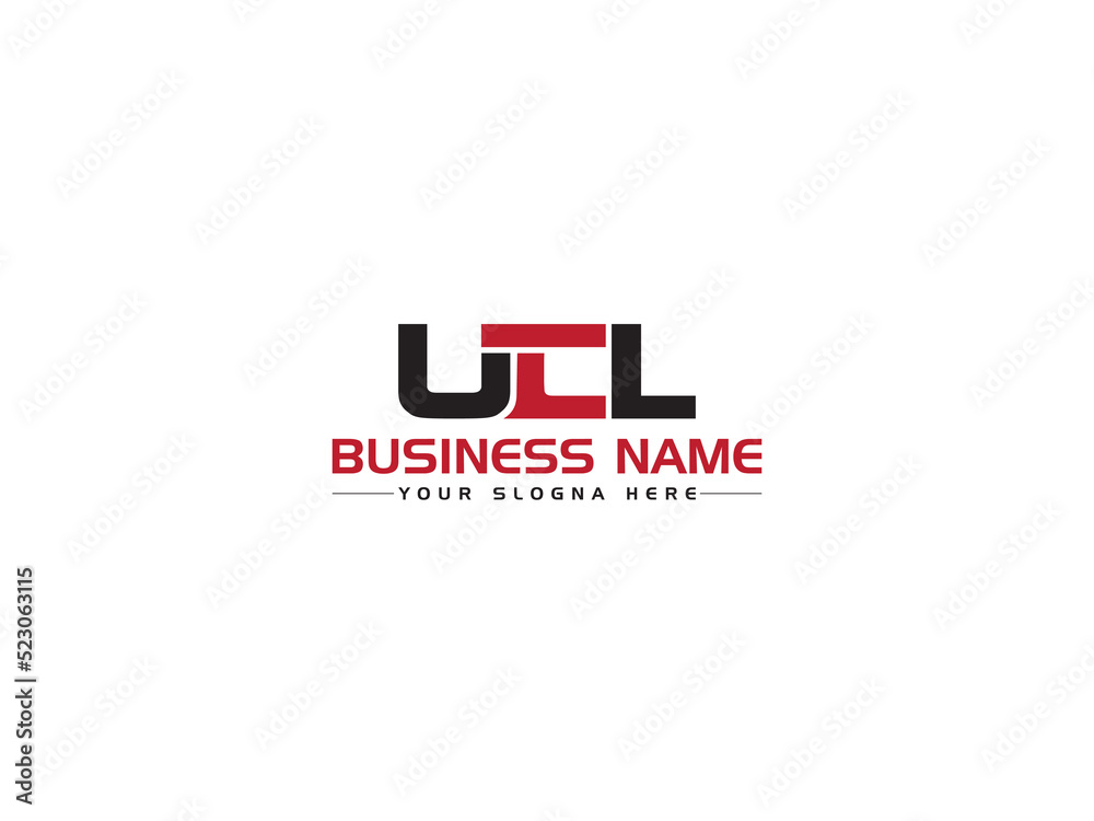 Letter UCL Logo Icon, Colorful ucl Logo Letter Vector Image Design For ...