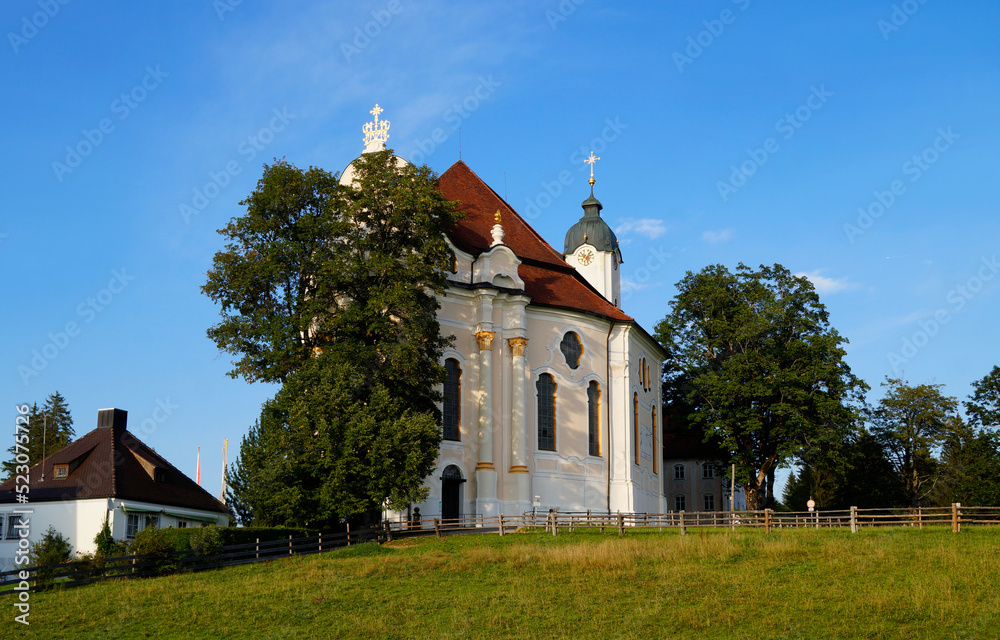 The Pilgrimage Church of Wies (German: Wieskirche) is an oval rococo ...