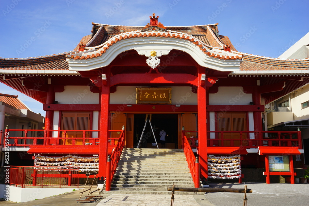 Shuri Kannon-do Temple in Naha, Okinawa, Japan - 日本 沖縄 那覇 首里観音堂 慈眼院 ...