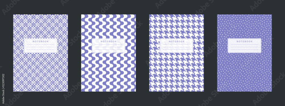 Universal abstract layouts. Cover page templates set. Applicable for ...