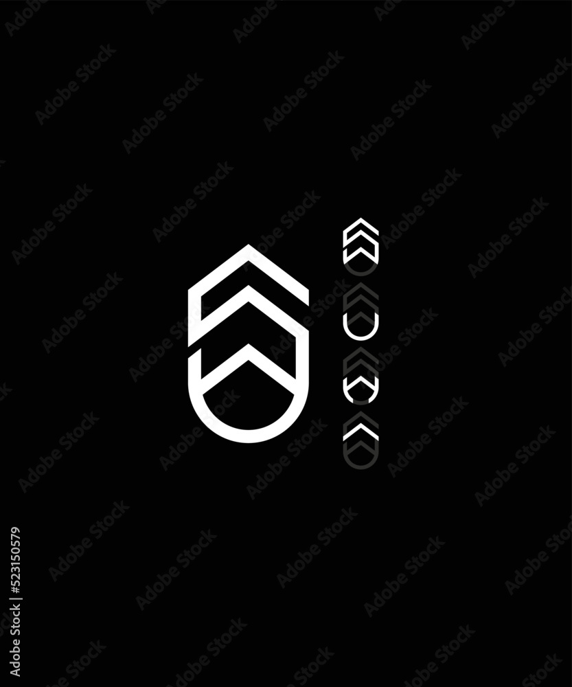 Your simple name logo of SUHA Stock Vector | Adobe Stock