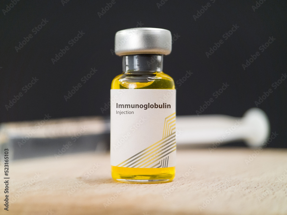 Immune Globulin Injection Stock Foto Adobe Stock