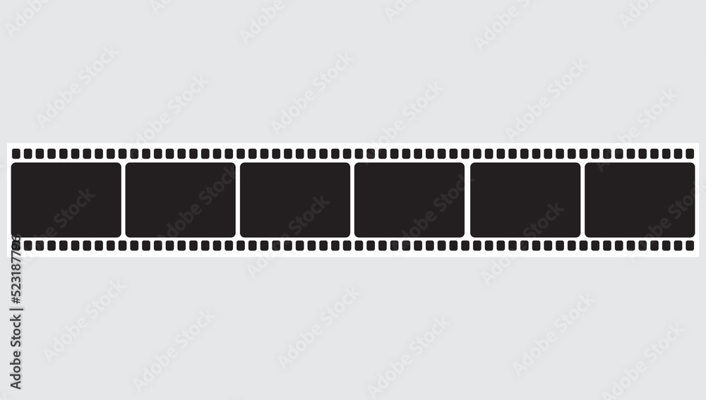 Film frame. Image of frame film vector. Blank film frame Stock Vector ...