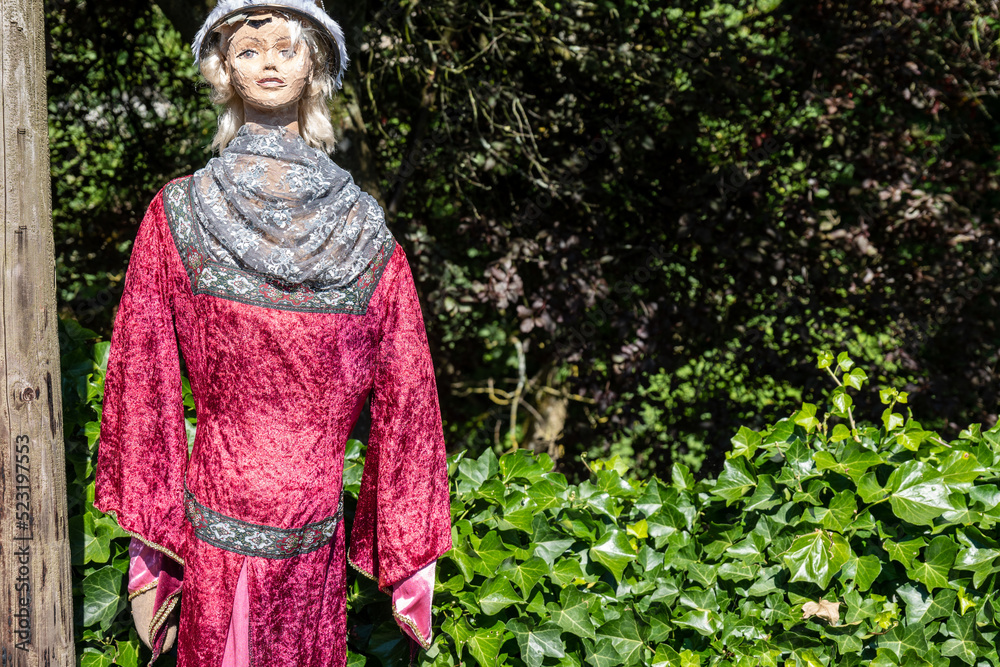 Kettlewell, UK. 13th August, 2022. Kettlewell Scarecrow Festival begins ...