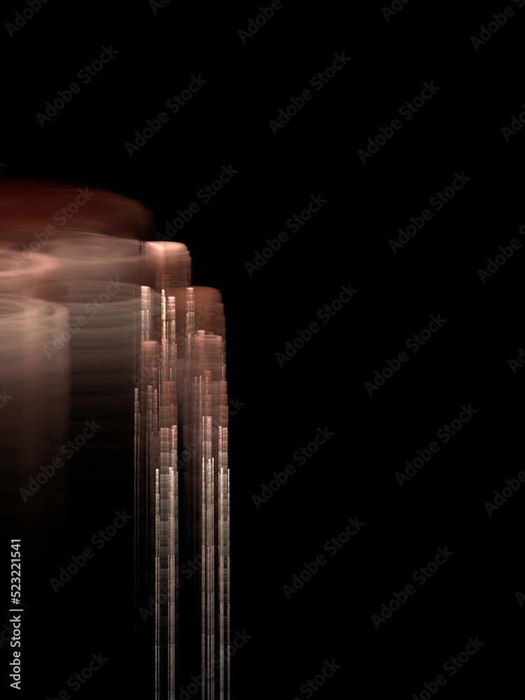 Paint Movement. Color Dream series. Composition of gradients and ...