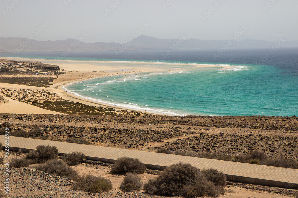 Fuerteventura Sotavento Stock Photo | Adobe Stock