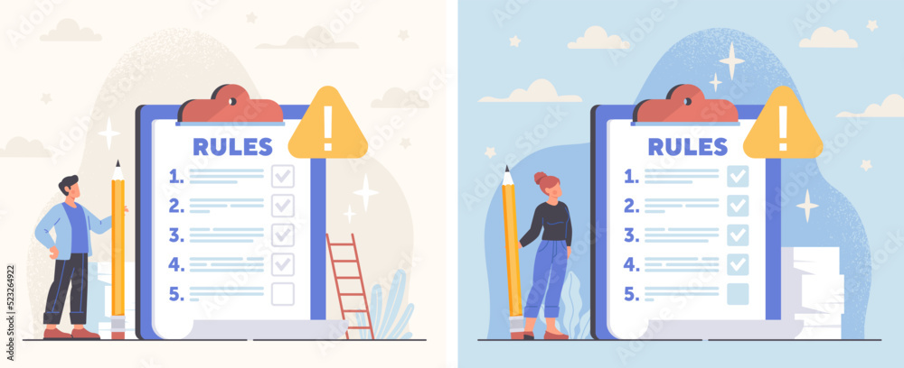 Cartoon List Of Rules