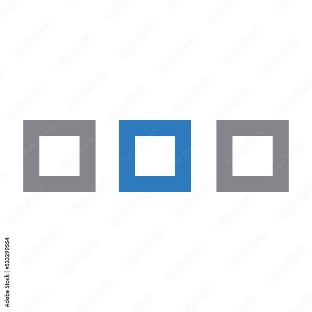 Menu UI Design Elements icons. Website Navigation Icons for Mobile App ...