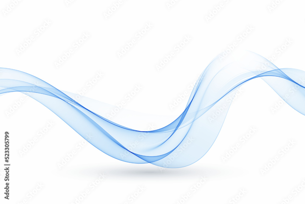 Blue Swirly Lines