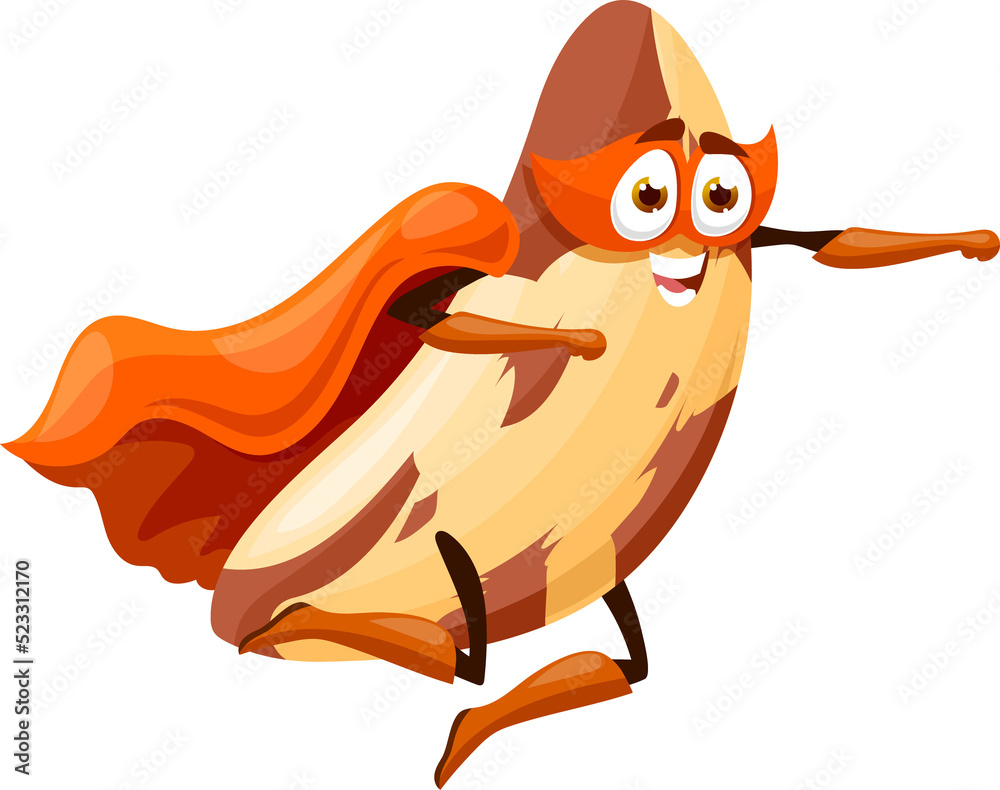 Superhero bean with spots emoji emoticon character Stock Illustration ...