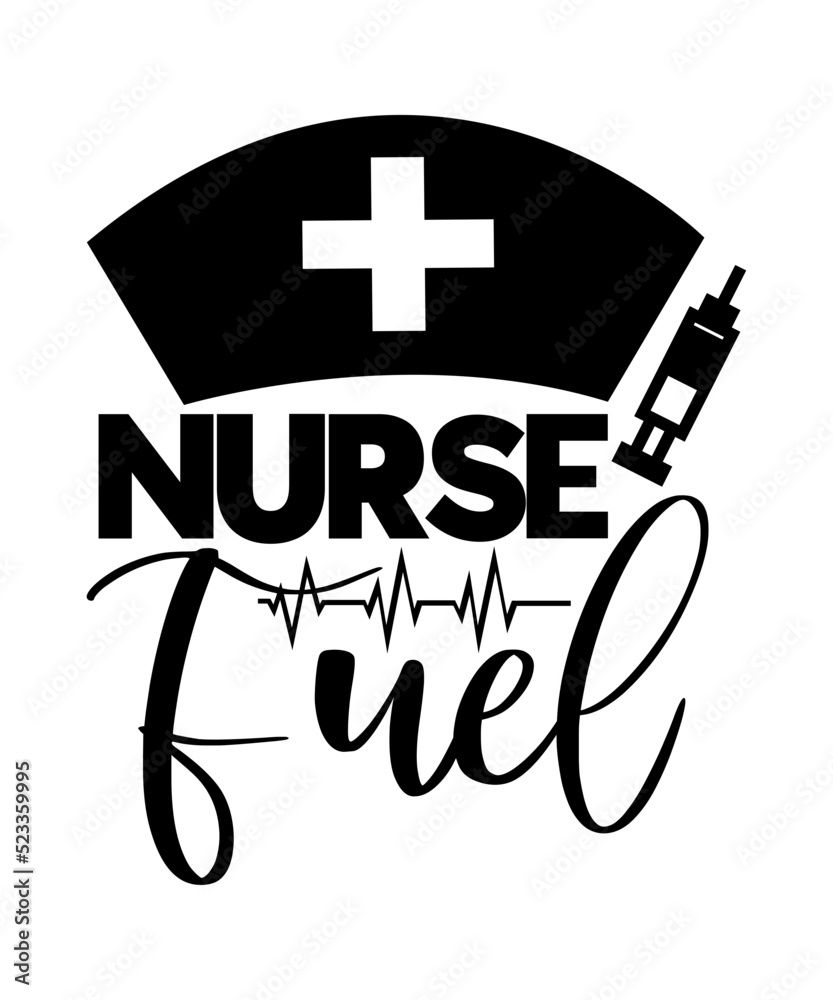 Vetor do Stock: Nurse SVG Bundle, Nurse Quotes, Nurse Sayings, Nurse ...