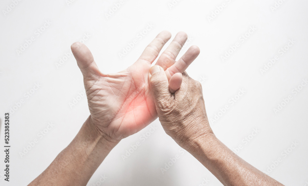 Trigger Finger a defect in a tendon causing a finger to jerk or snap ...