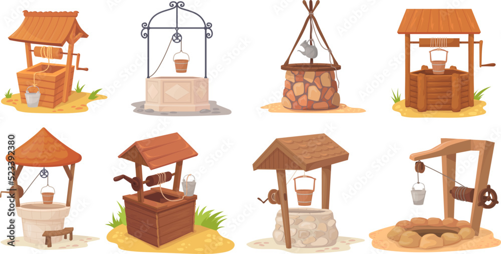 Medieval Well Clipart