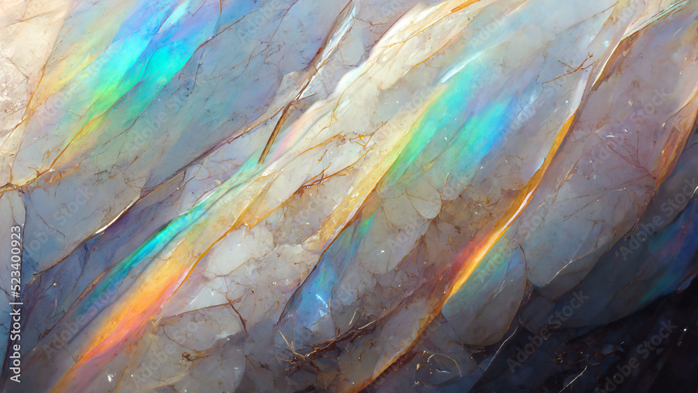 Luxurious and beauty rainbow moonstone texture. Stock Illustration ...