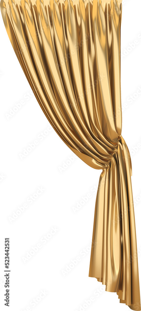 gold curtain Stock Illustration | Adobe Stock