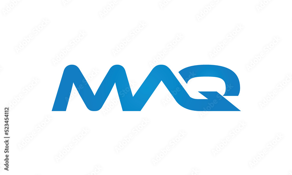 MAQ letters linked logo design, Letter to letter connection monogram ...