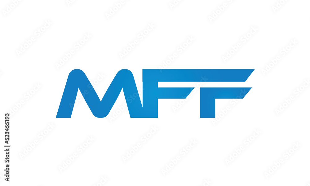 MFF letters linked logo design, Letter to letter connection monogram ...
