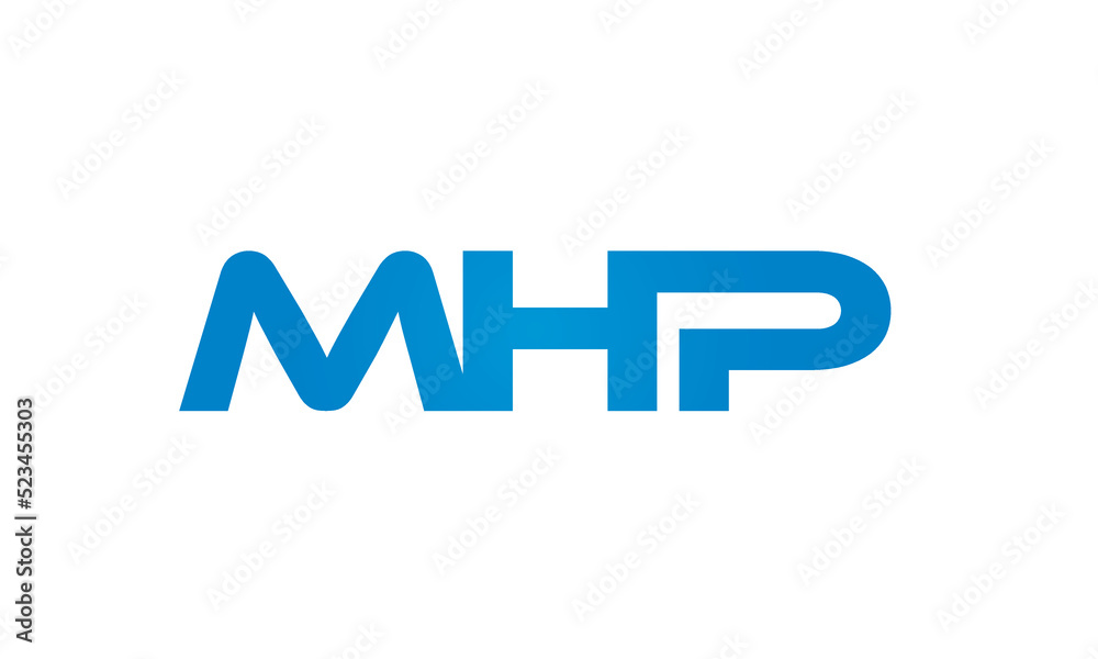 MHP letters linked logo design, Letter to letter connection monogram ...