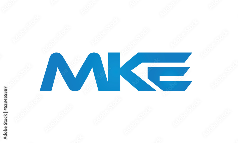 MKE letters linked logo design, Letter to letter connection monogram ... MKE letters linked logo design, Letter to letter connection monogram ...