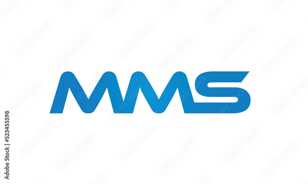 MMS letters linked logo design, Letter to letter connection monogram ...