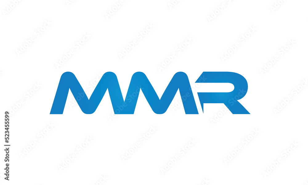 MMR letters linked logo design, Letter to letter connection monogram ...