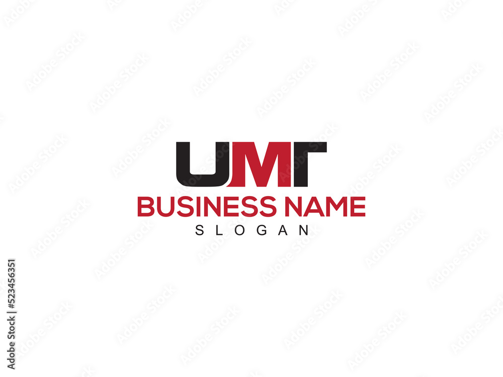 Colorful UMT Logo Icon Design, Three Alphabet umt Logo Letter For Any ...