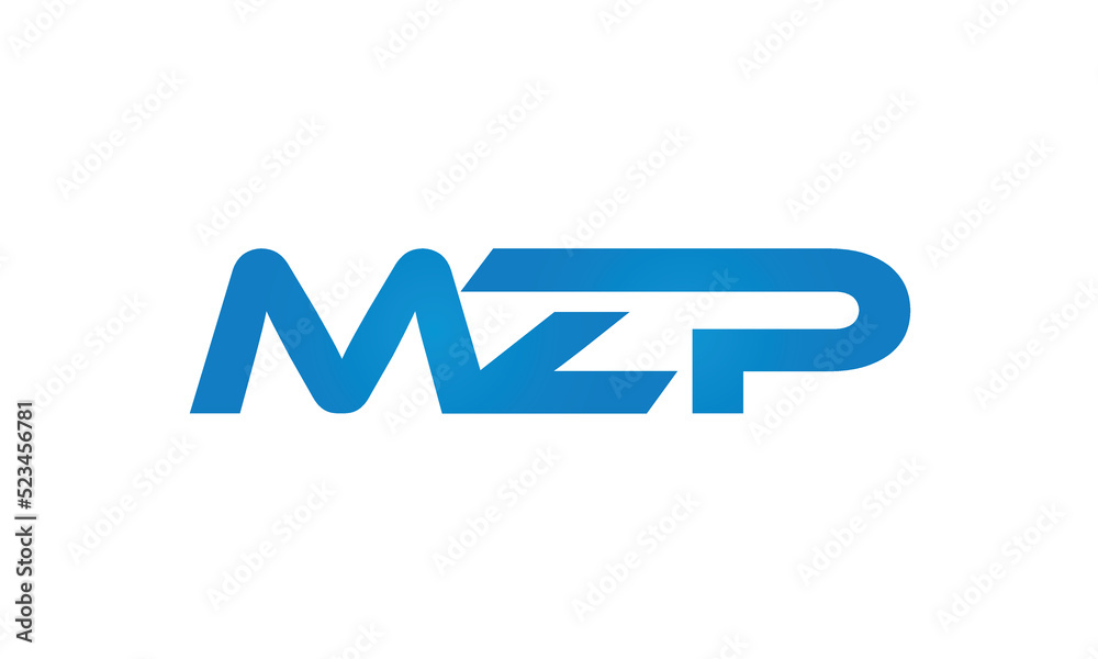 MZP letters linked logo design, Letter to letter connection monogram ...