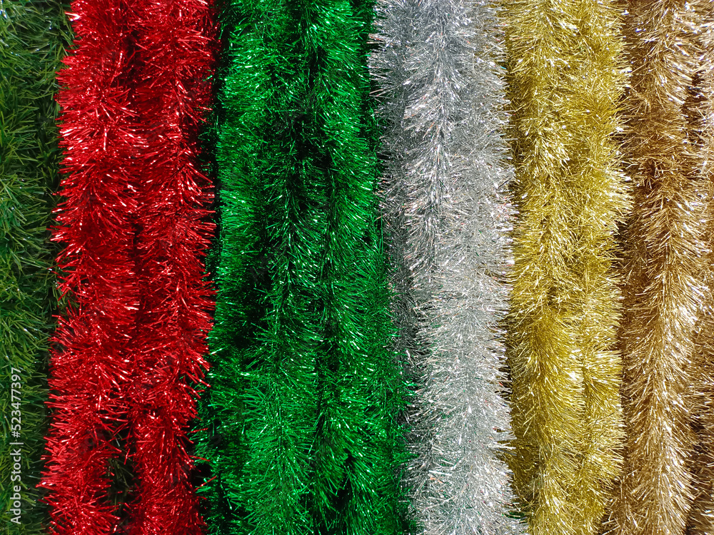 Listones de colores brillantes para fiesta Stock Photo | Adobe Stock