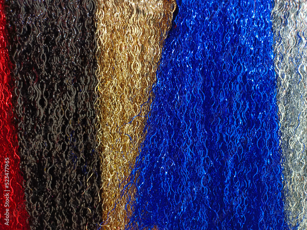 Listones de colores brillantes para fiesta Stock Photo | Adobe Stock