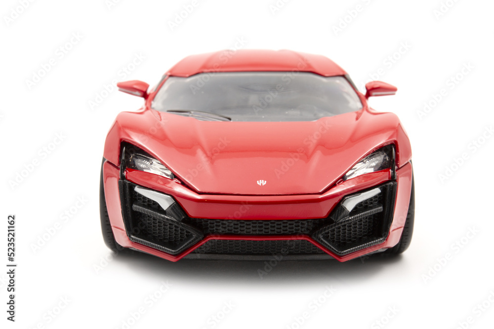 Lykan Hypersport - 1-24 Scale Diecast Model Toy Car - Front view - on ...