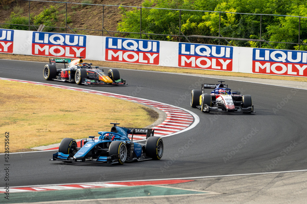 2022 Formula 2 Car at the Hungarian Sprint Race - Virtuosi Racing ...