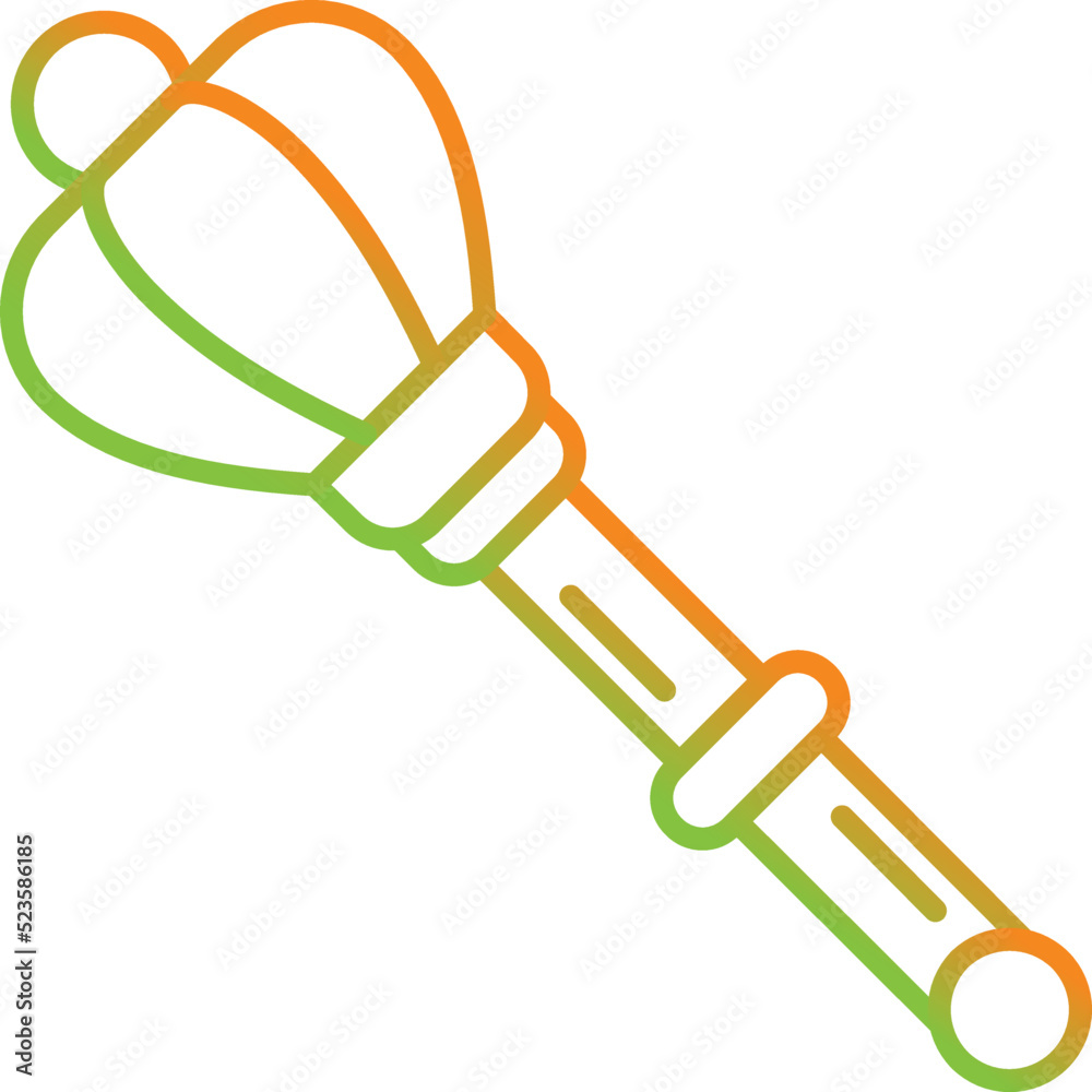 Scepter Icon Stock Vector | Adobe Stock
