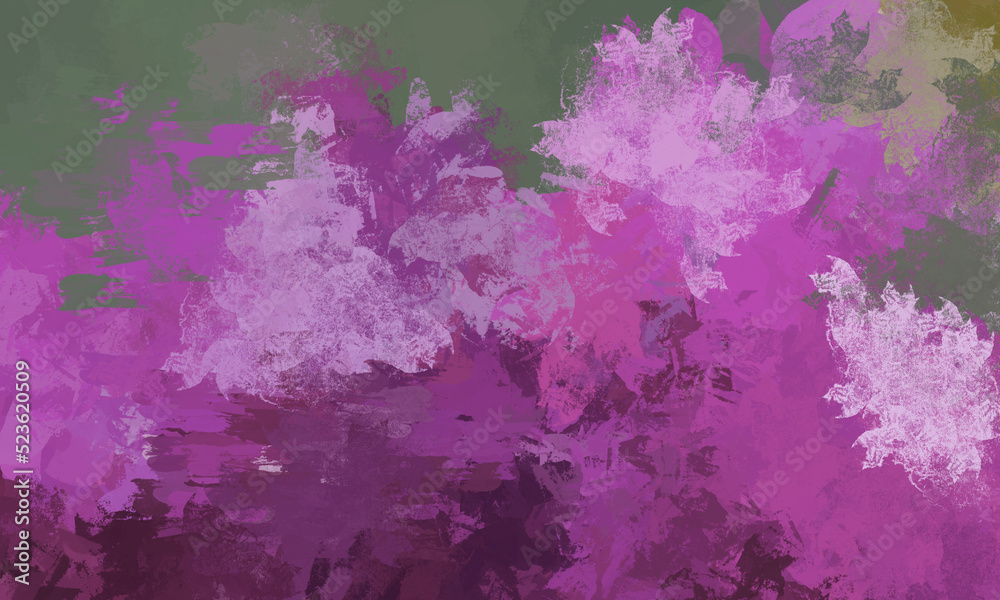 Texture painting flowers, painting abstract flowers background, floral ...