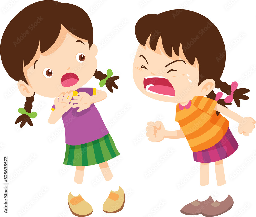 expressing anger and emotion angry cartoon character Stock Illustration ...