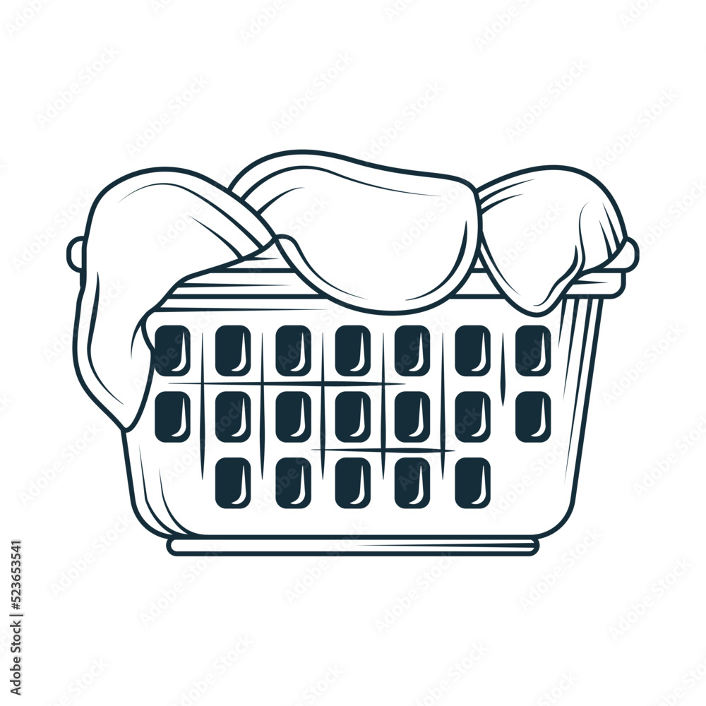 Clothes Hamper Clipart