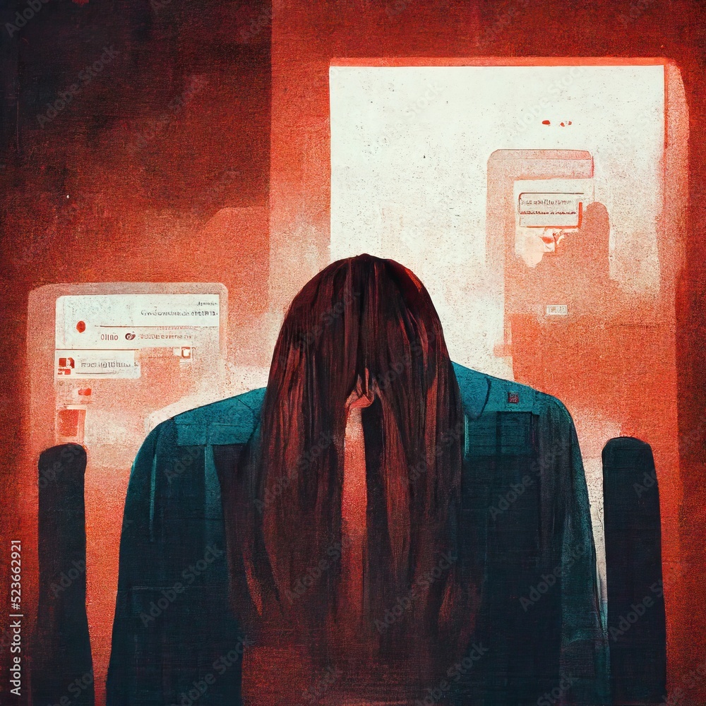 Cyber bullying concept, rumors, discredit, bullying, insult, racist ...