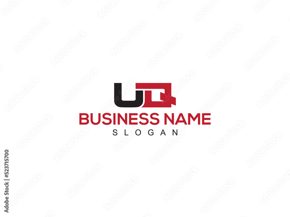 Alphabet UQ Logo Letter, Colorful uq Logo Icon Vector Image Design For ...