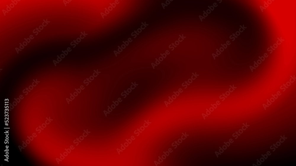 Abstract blurred red black color gradient background. Soft Textured ...