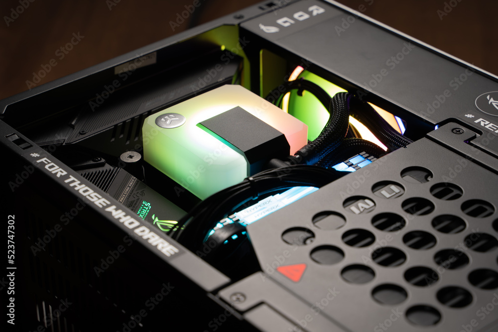 KL, MALAYSIA - June 9th, 2022 : A gorgeous ARGB Water cooler block for ...