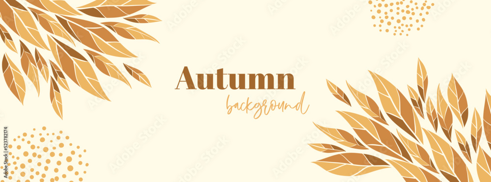 Fall Leaves Facebook Banner