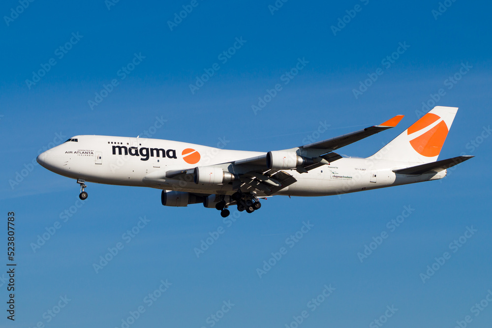 Magma Aviation operated by Air Atlanta Icelandic Boeing 747 Freighter ...