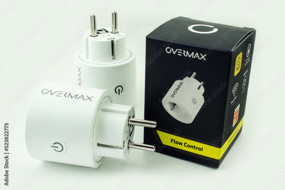 Overmax Flow Control Measurement of the consumed current Stock Photo ...