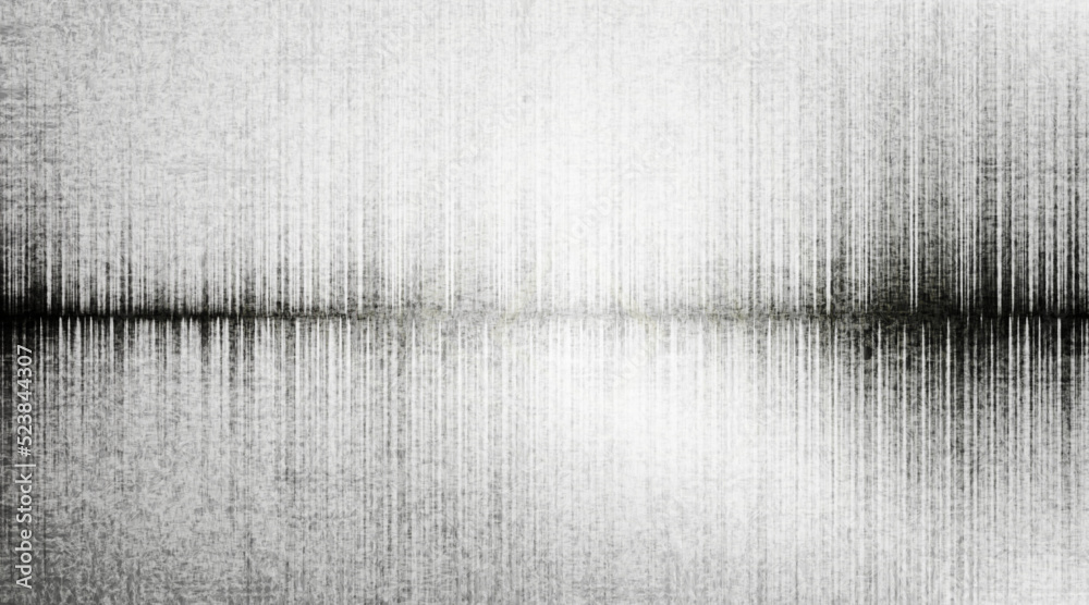 Earthquake Wave Low and Hight richter scale on Ancient White paper ...