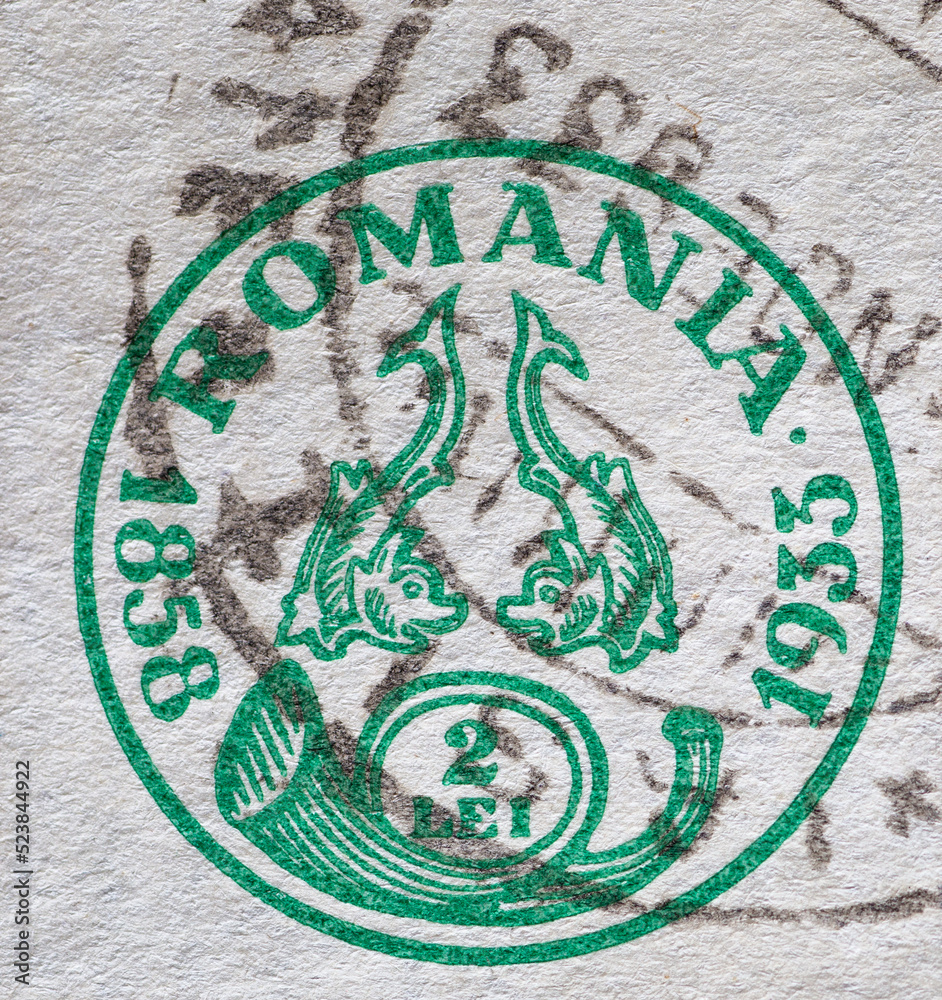 ROMANIA - CIRCA 1932: a postage stamp from Romania , showing the ...